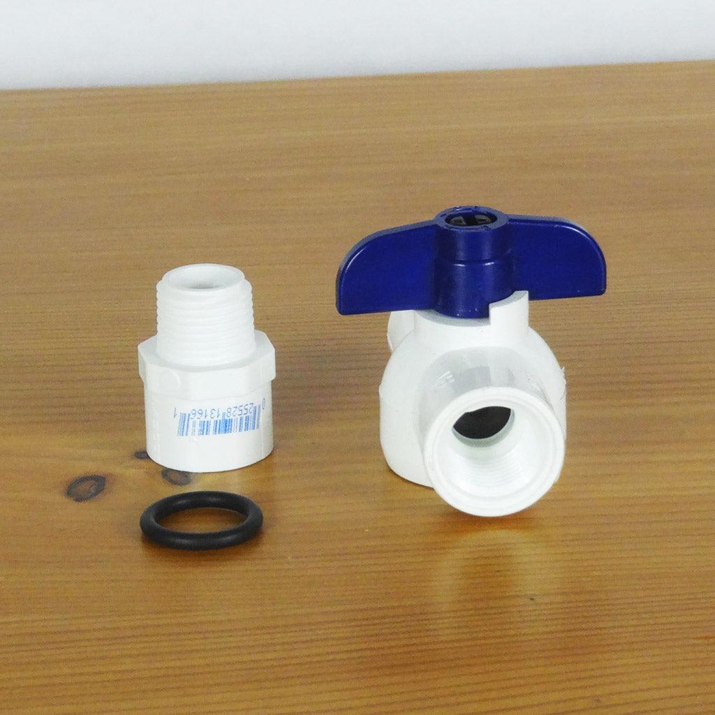 Vortex Water Distiller kit drain assembly – Highwater Filters